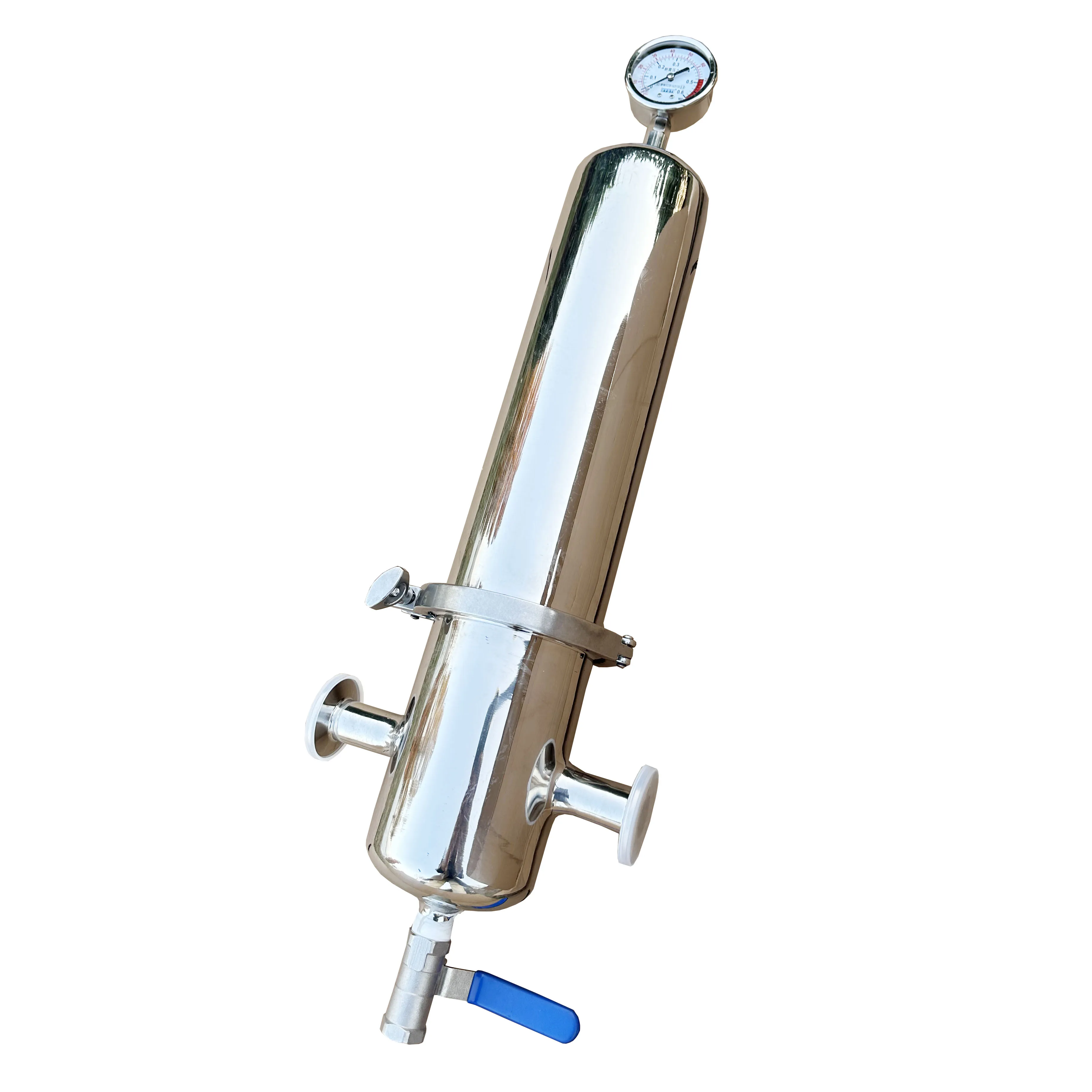 Stainless Steel Shell Filter Housing for Air Gas Filtration Steam ...