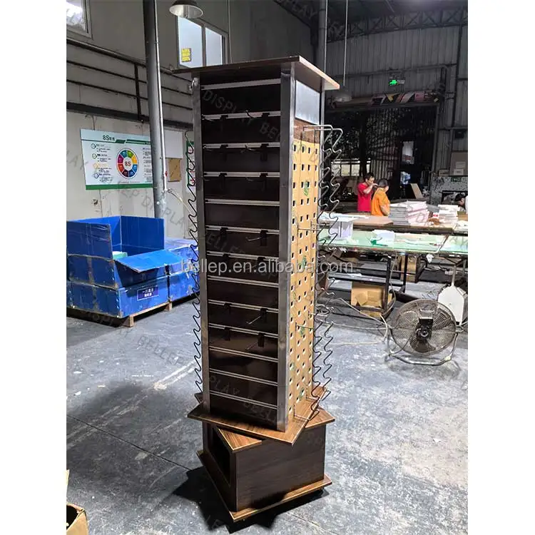 Modern POP Spinning Jewelry Display Rack - Customizable