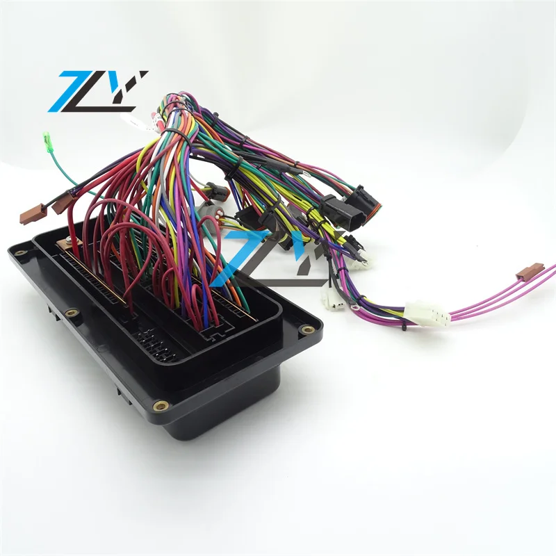 163-6740 Fuse Box Wire Harness 163-6740 320C Excavator Spare Parts Fuse ...