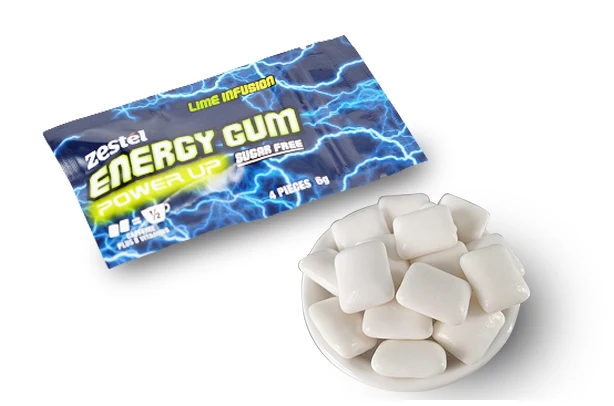 Powerful Gum - Energizing Chewing Gum with Guarana