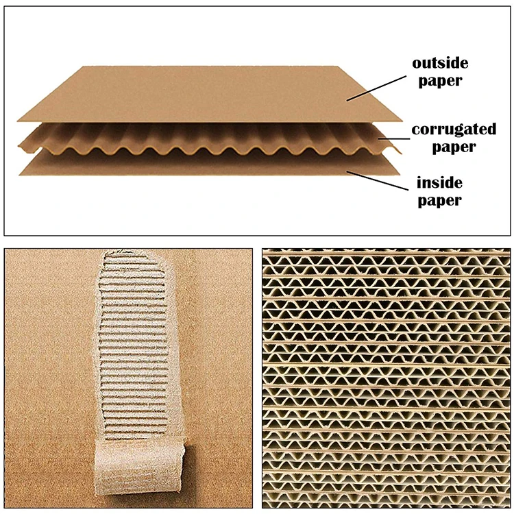 Free Design Custom Logo Corrugated Paper Gift Candle Packaging