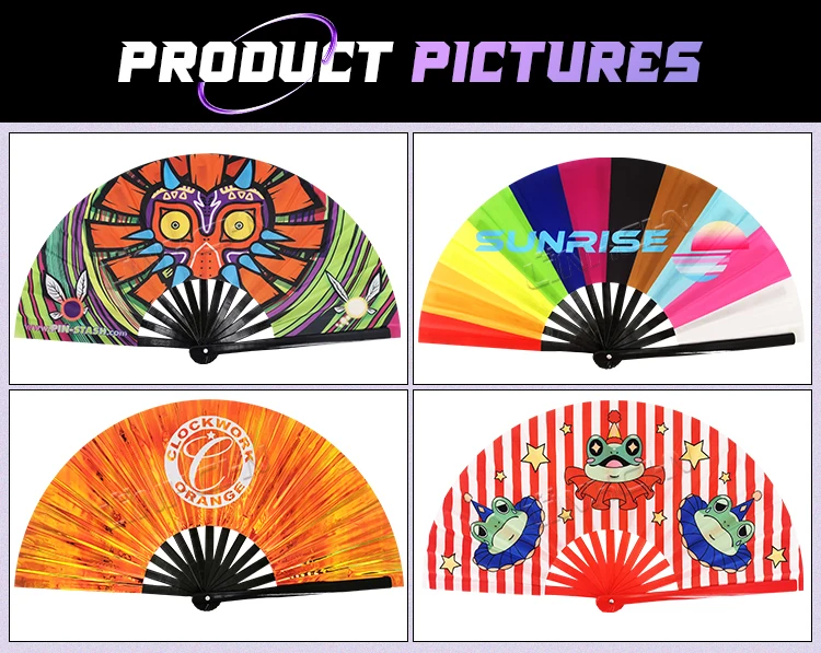 Custom Large Sublimation Fan - Perfect Promotional Gift