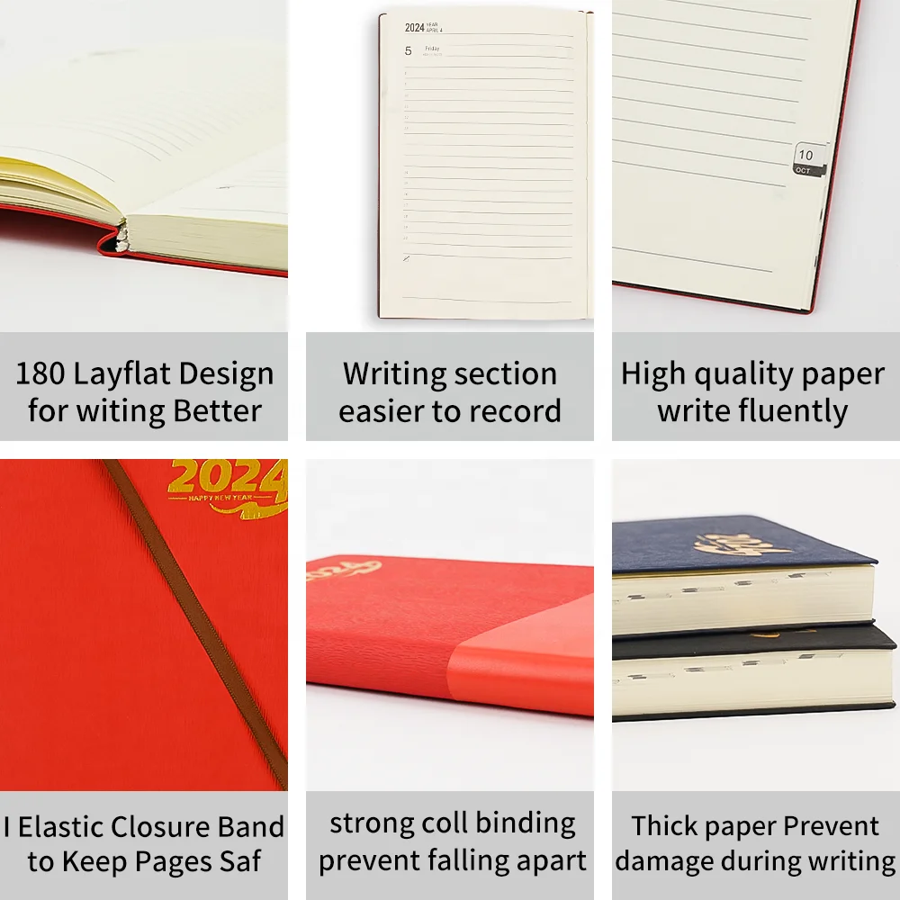 Wholesale Journal Daily Planner - Customized A5 Hardcover