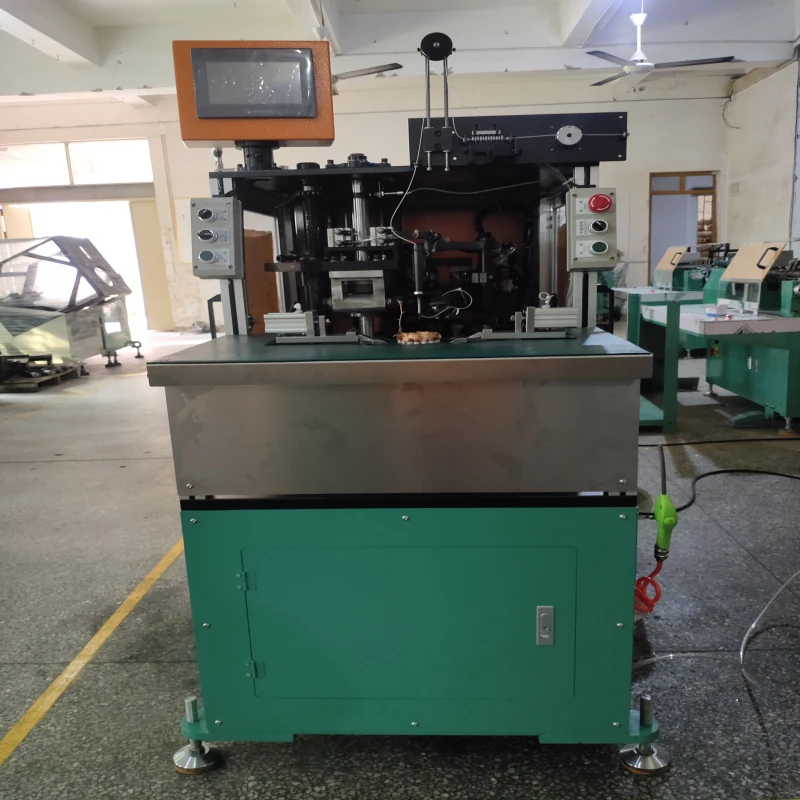 Single Side Electric Motor Coil Lacer - Stator Wire Binding Machine