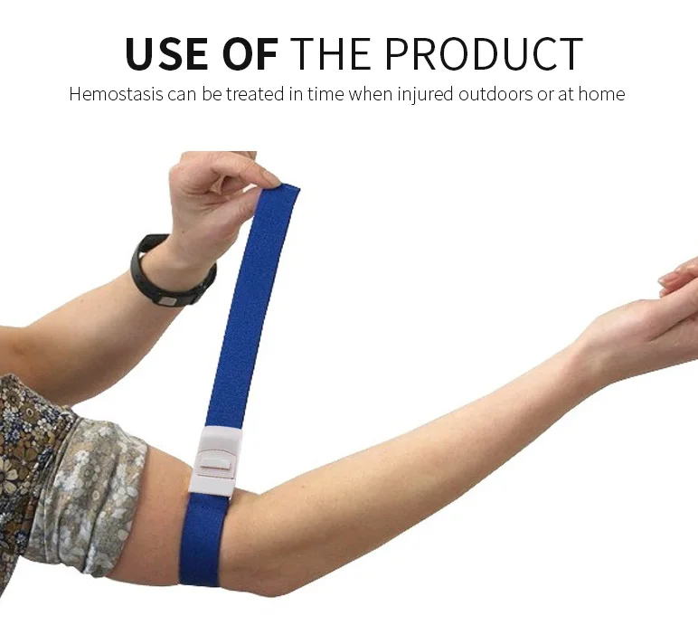 Blue Pink Yellow or Custom Color Tourniquet for Home School