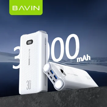 Bavin P4 Portable 30000mah Powerbank Fast Charging High Capacity Mobile ...