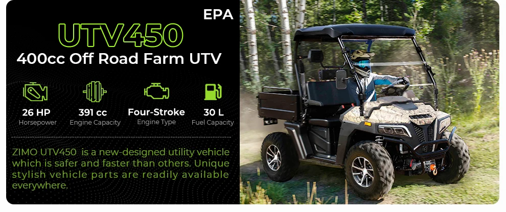 2025 ZIMO 1000cc off Road UTV - Powerful 4X4 Electric Start