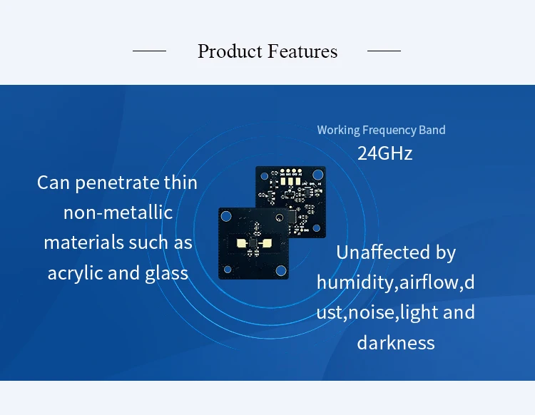 MS24-2525J58M4 24ghz Human Presence Sensor - High Sensitivity