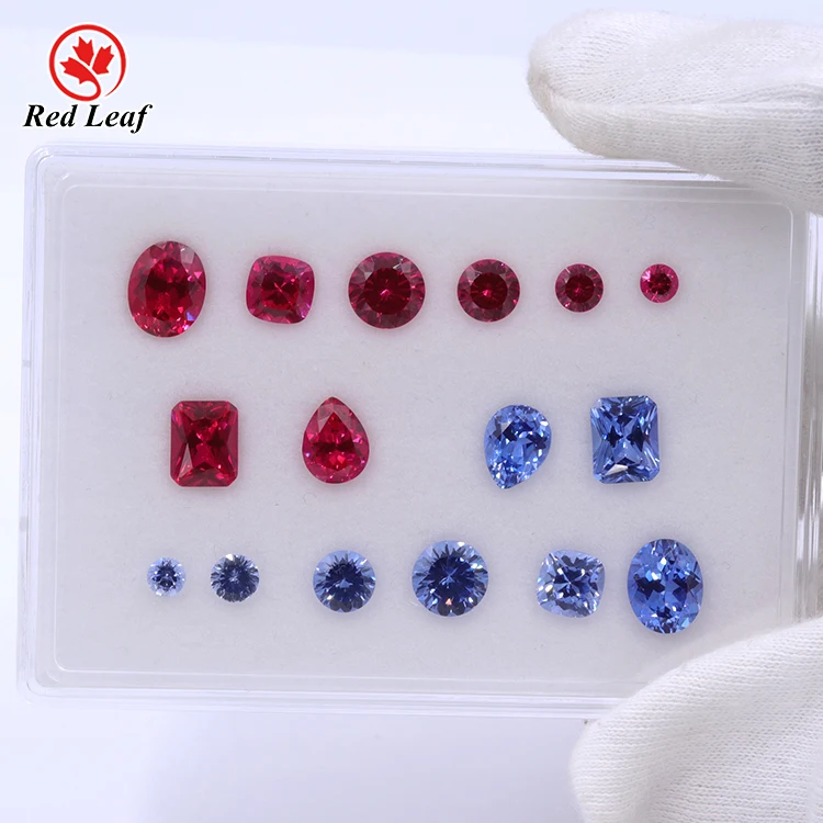 Redleaf Gems Wholesale Price Sale Loose Gemstone Synthetic Rubis Stone ...