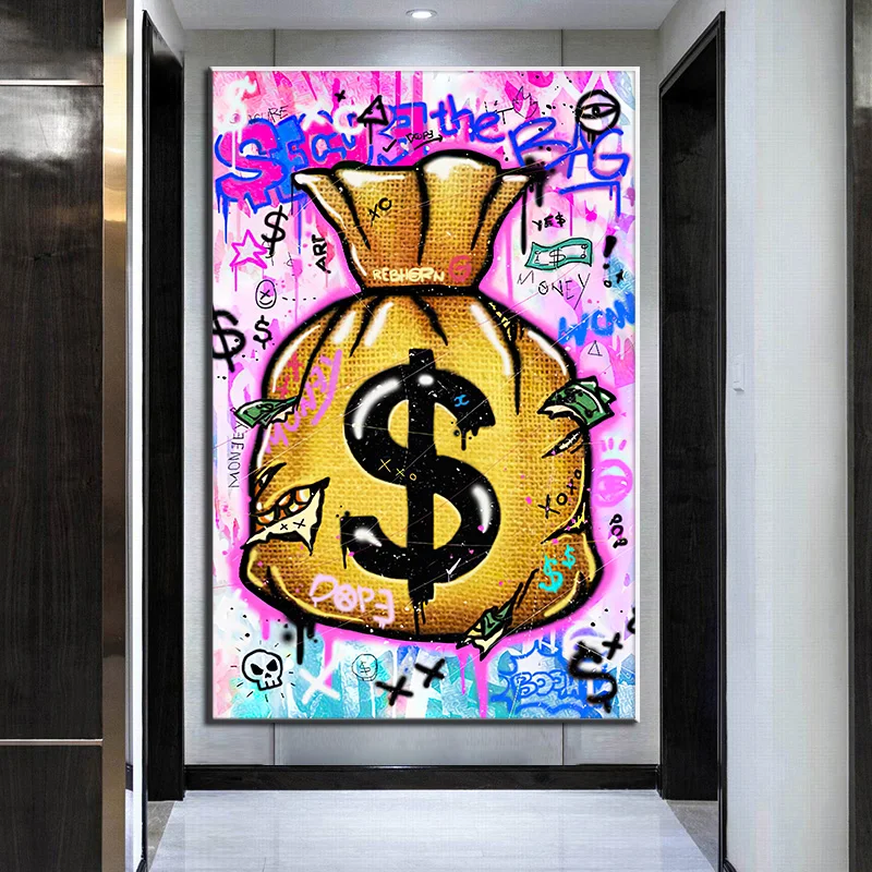 Money Bag Graffiti