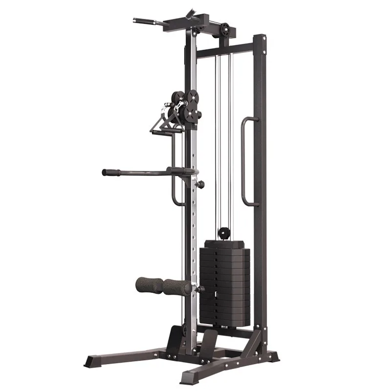 Commercial Strength Functional Lat Pull Down Rowing Machine Wall Mount ...