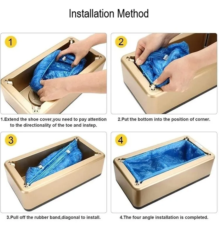 Automatic Shoe Cover Dispenser - Sustainable & Convenient