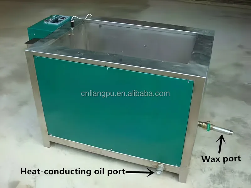 100kg Industrial Electric Melted Paraffin Wax Melting Pot Machine ...