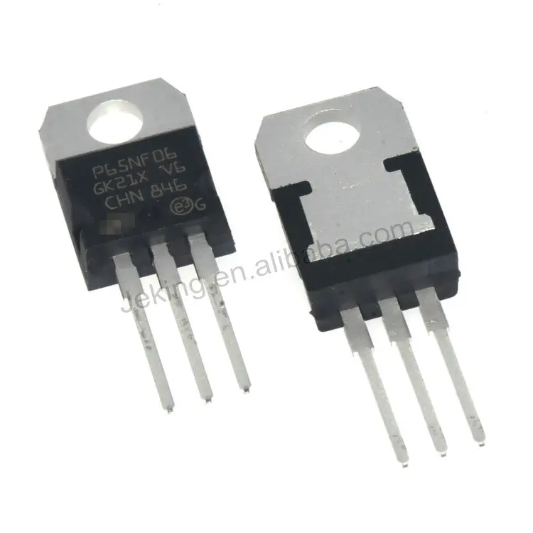 Jeking P65NF06 N Channel MOSFET Transistor, 110W Power Dissipation, TO ...