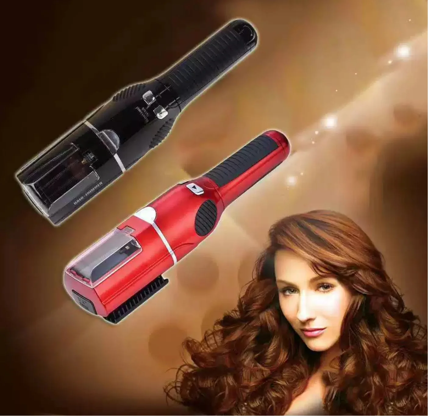 Portable Rechargeable Electric Hairdresser Multifunction 2-in-1 Hair ...