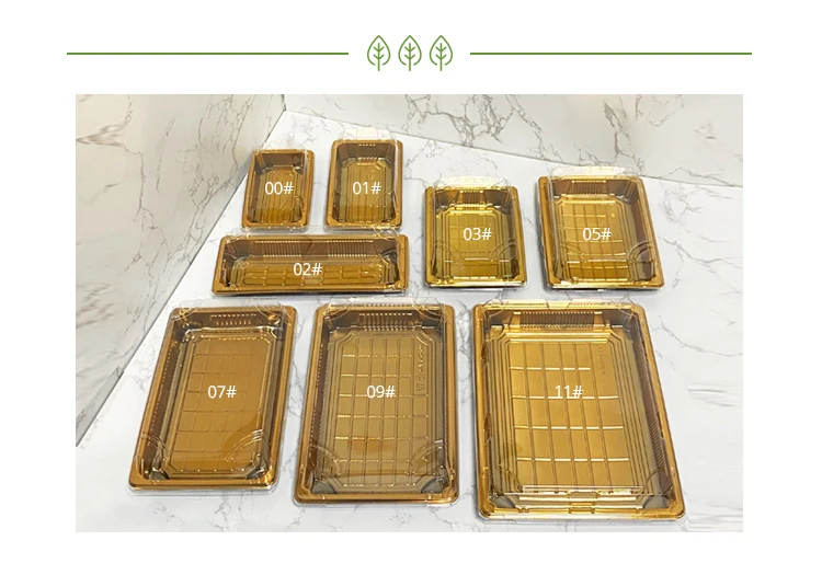 Be2 Disposal Take Out Plate 12 Inch Food Tray Disposable Large Black ...