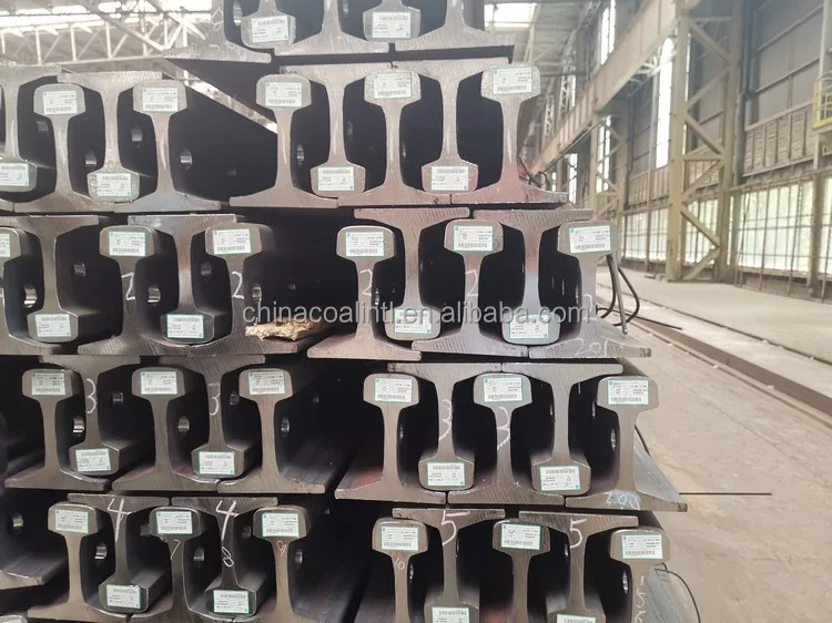 9kg/m Track Light Steel Rail Railroad Steel / Railway Steel Rail Uic60 ...