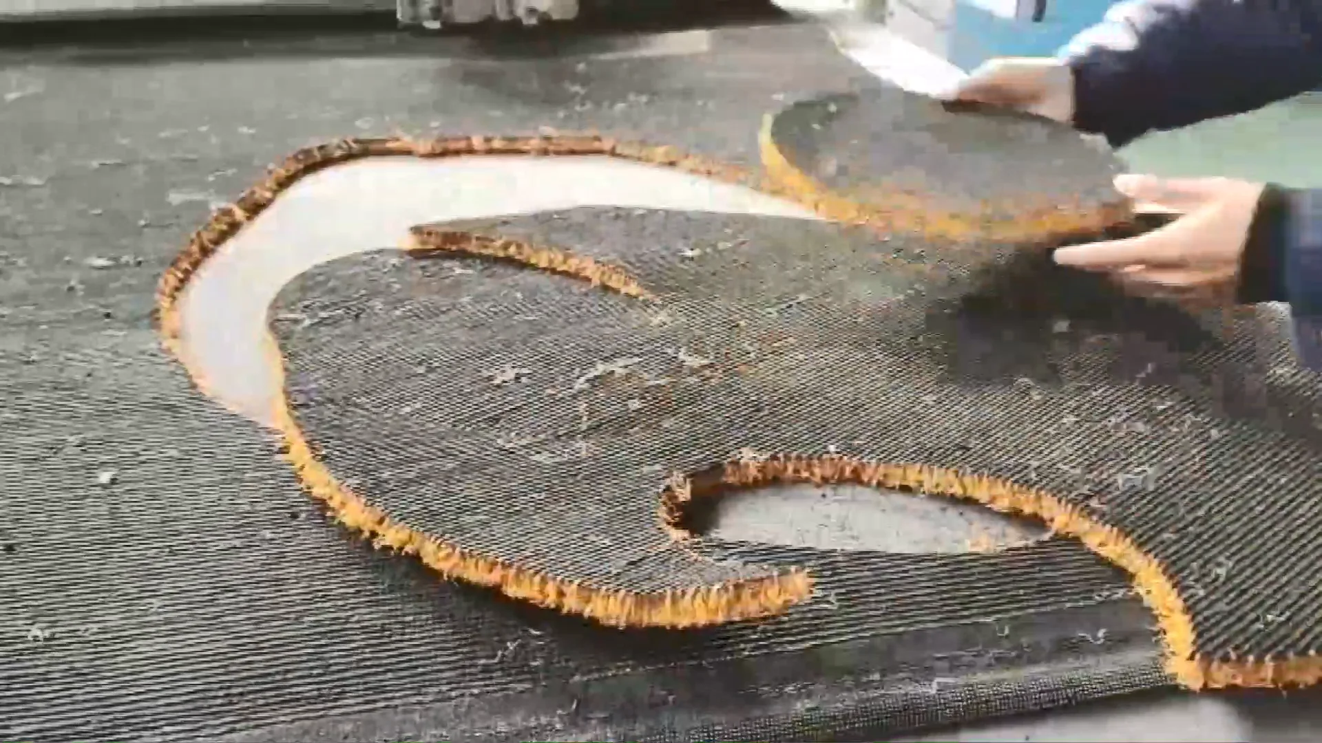 Artificial Grass/artificial Turf Cnc Knife Cutting Machine For ...