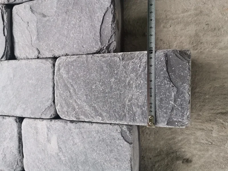 Wholesale Tumbled Grey Slate Cobblestone for Driveway Paving| Alibaba.com