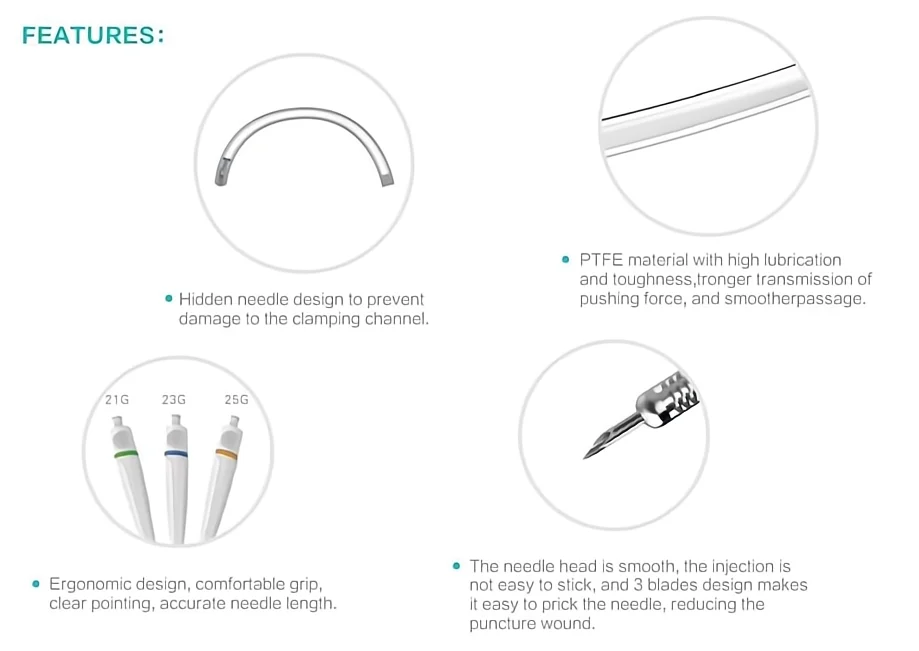 Disposable Endoscope Injection Needles Used For Submucosal Injection ...
