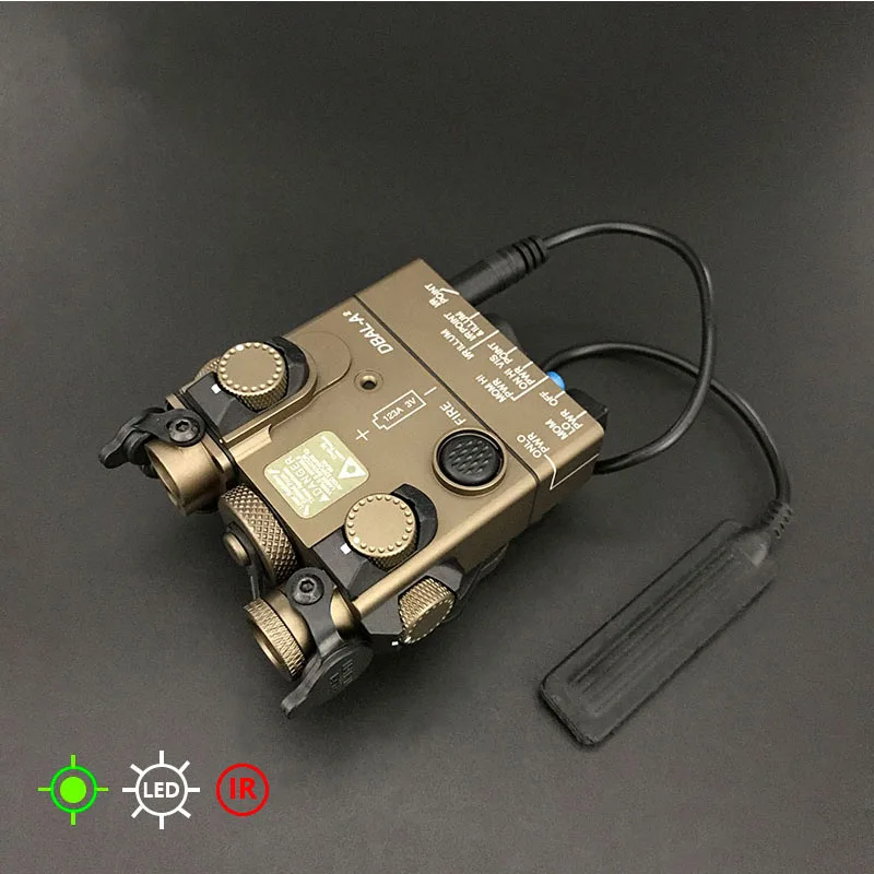 Tactical Gear Metal Dbal-a2 Full Functionality Red Laser White Light Ir ...