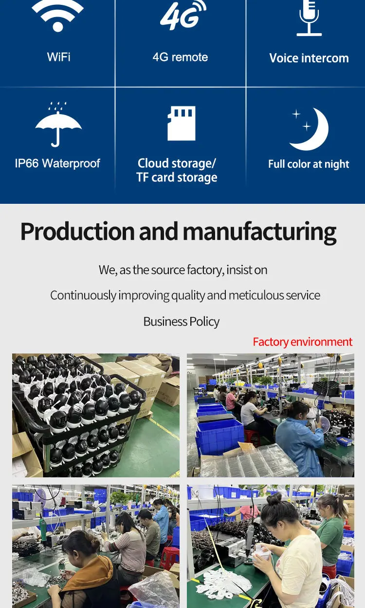 Three Eyes 4g V360 Solar Monitor 360 Degree Mobile Phone Remote Outdoor Night Vision Panoramic ...