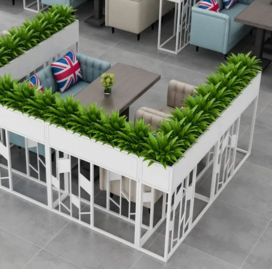 Office Partitions - Modern Metal Plant Stands for Spaces