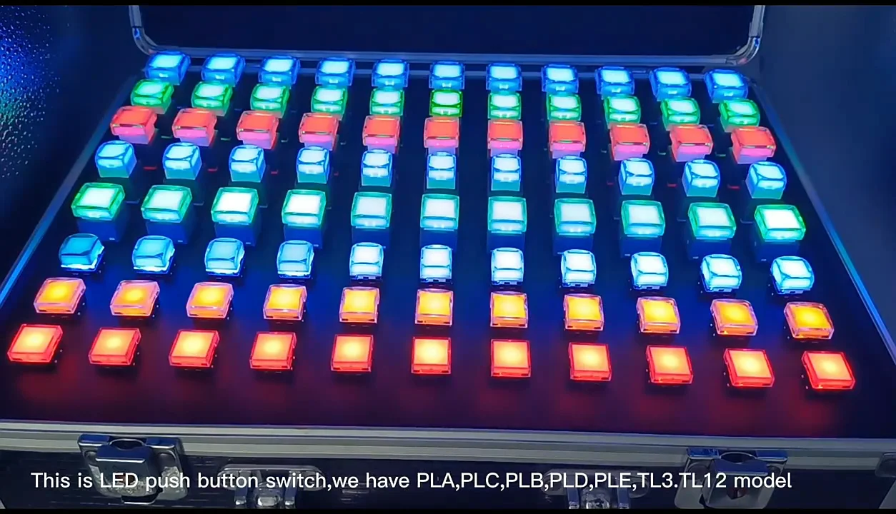 Plb Rgb On Off Type Lock Latching & Non Lock Momentary & Alternationc ...