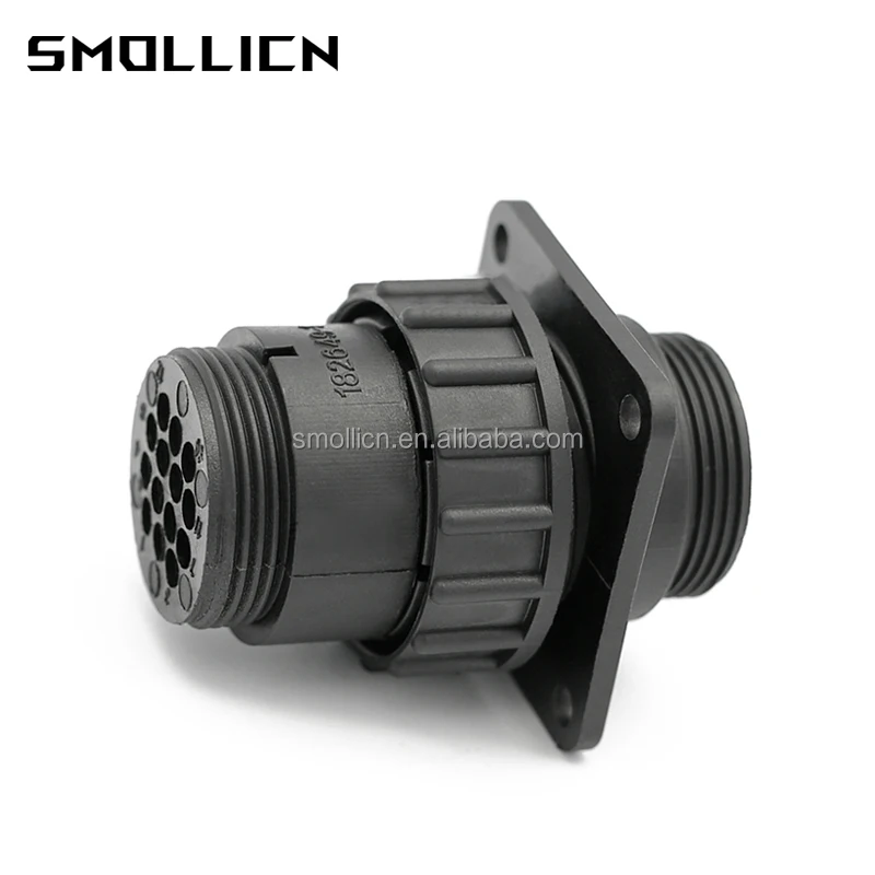 206043-1 182649-1 Smema Smt Plug 14 Pin Te Amp Male Female Round Wiring ...