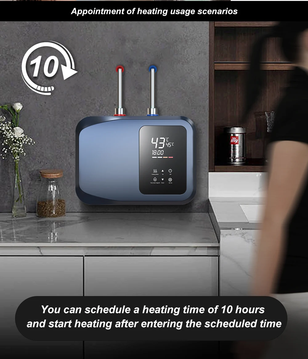 DC Water Heaterstorage Electric Water Heater 220v Portable Hot Water ...