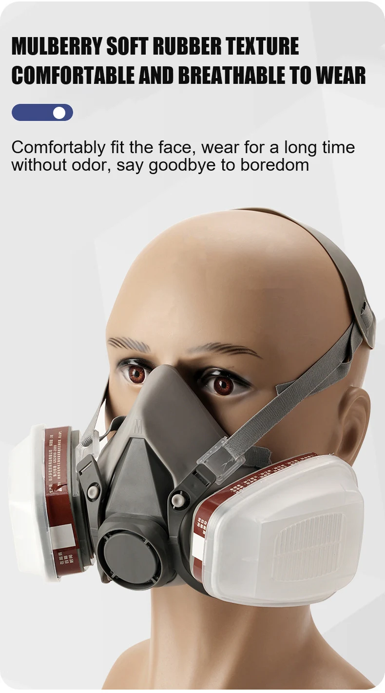 Wankang Anti-Dust Gas Mask - Comfortable & Reliable Protection