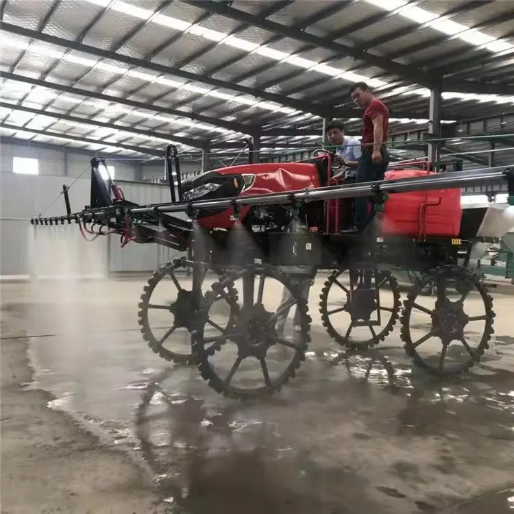 Small Self Propelled Four Wheel Pesticide Sprayer Agricultural Spraying ...
