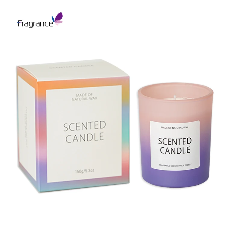 Factory Directly Wholesale Gradient Color Glass Ins Style Jar Luxury ...