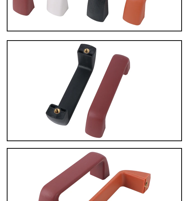 U-shaped Square Industrial Plastic Nylon Black And White Multi-color ...