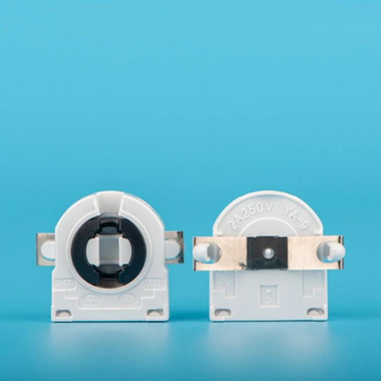 Custom Fluorescent Light Socket ABS Flame-retardant LED Bracket Lamp ...