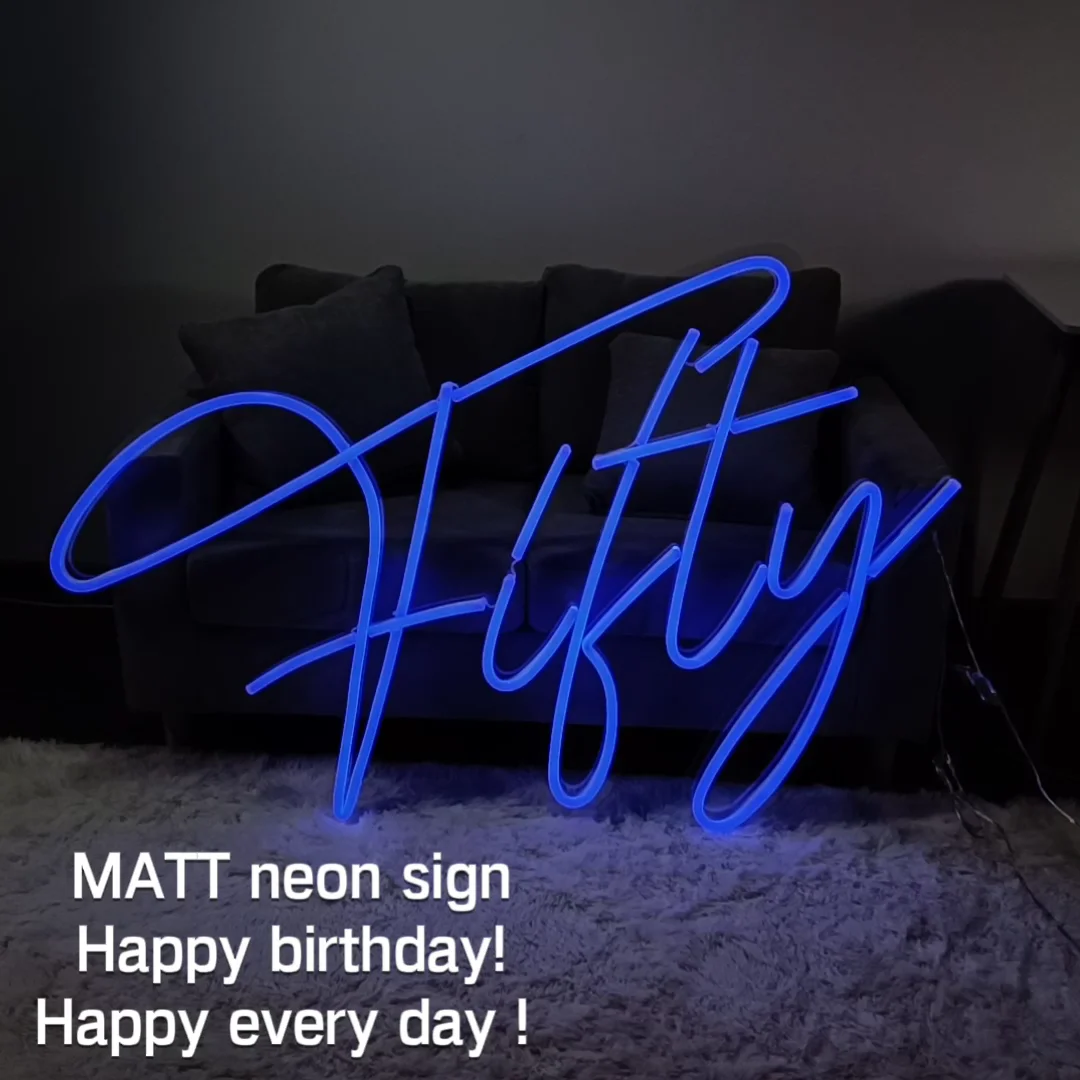 Matt Neon Light Wavy Mirror Vanity Mirror With Led Lights Indoor ...
