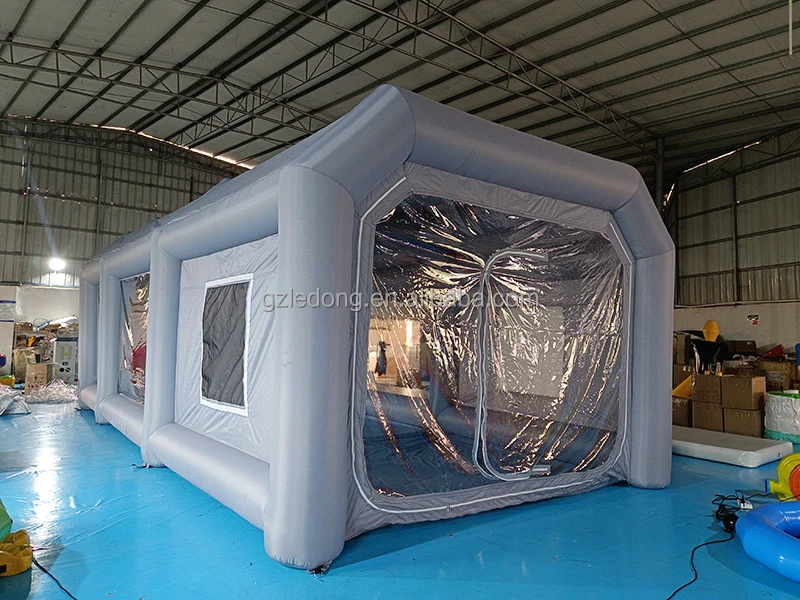 Portable Car Workstation for Sale Cabina De Pintura Inflable Car Cover ...