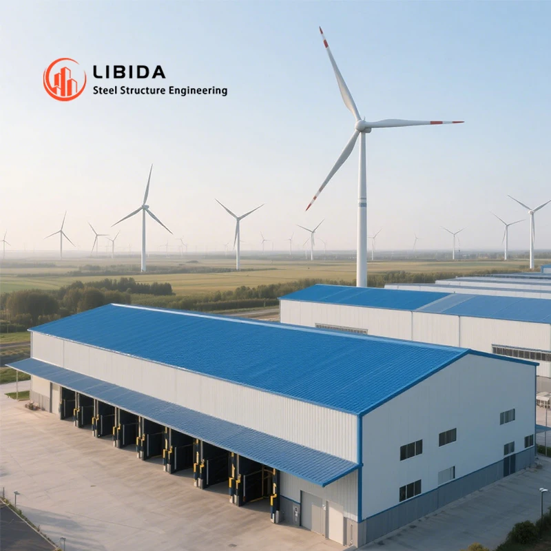 Prefab Hangar Building Warehouse Steel Warehouse Prefabricated CE ...