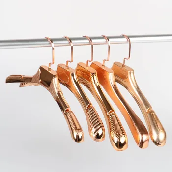 Colorful Wardrobe Accessories Closet Pant Hangers Trouser Rack Soft ...