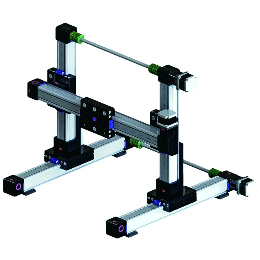 Gantry Cnc Linear Motion Module Sliding Table Xy Axis Multi Axis Guide Actuator Robot Workbench ...