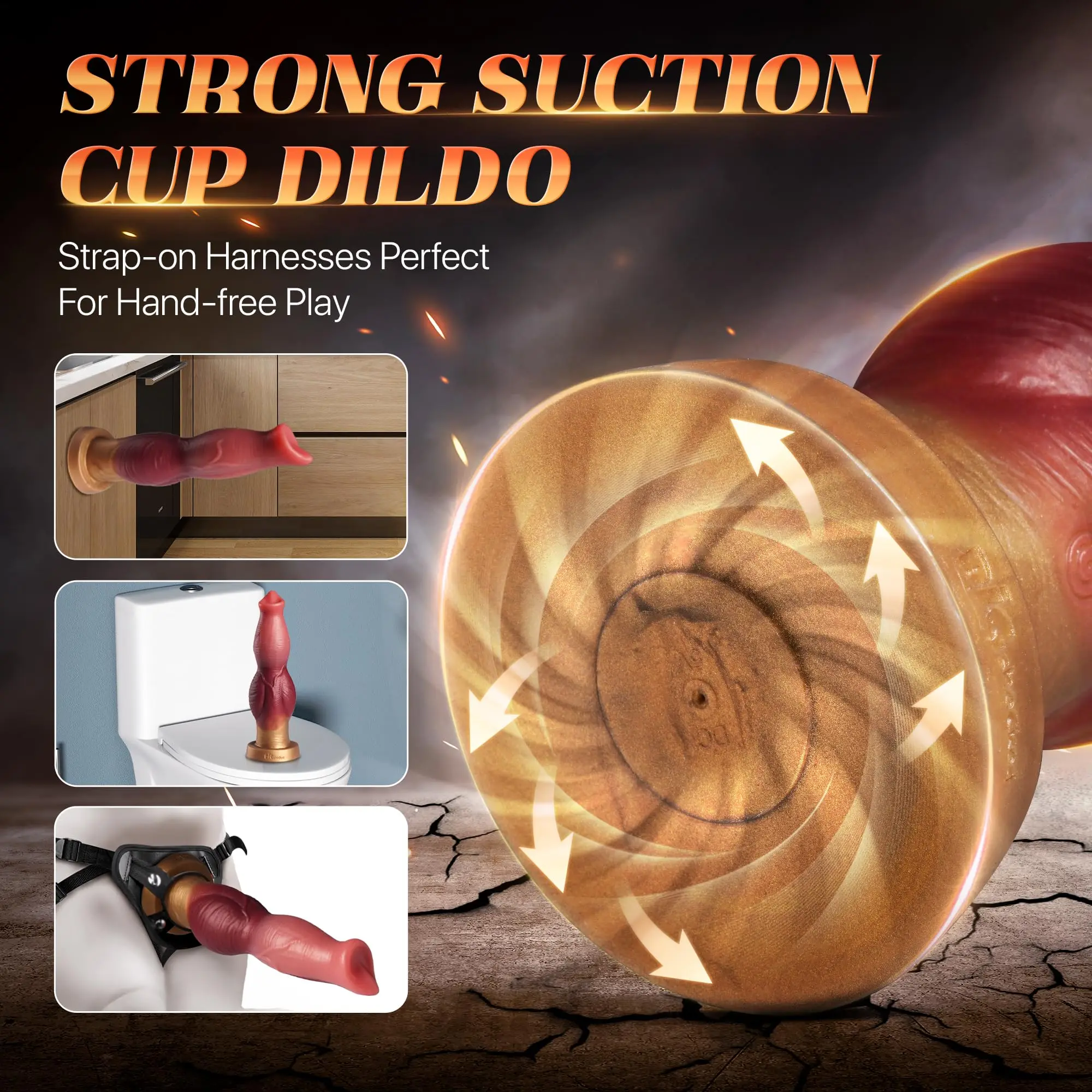 10 Inch Horse Animal Alien Dildo Anal Butt Plug Remote Control Thrusting Vibrating Bad Dragon ...
