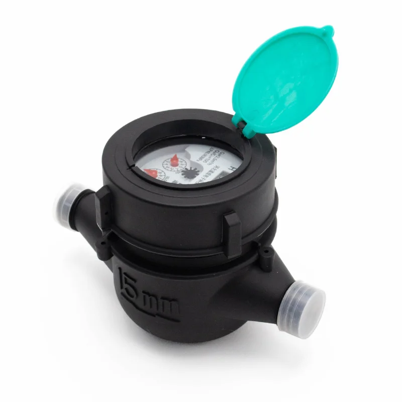 DN15-DN50 Class B Multi Jet Plastic Case Dry Dial Mechanical Water ...