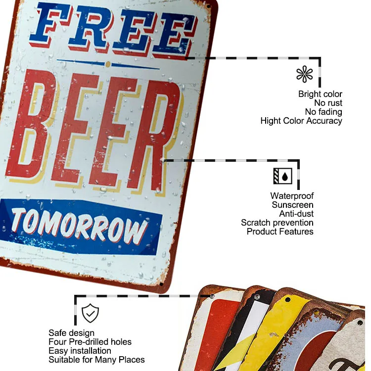 Vintage Garbage Pail Kids Signs - Fun Decor for Any Space