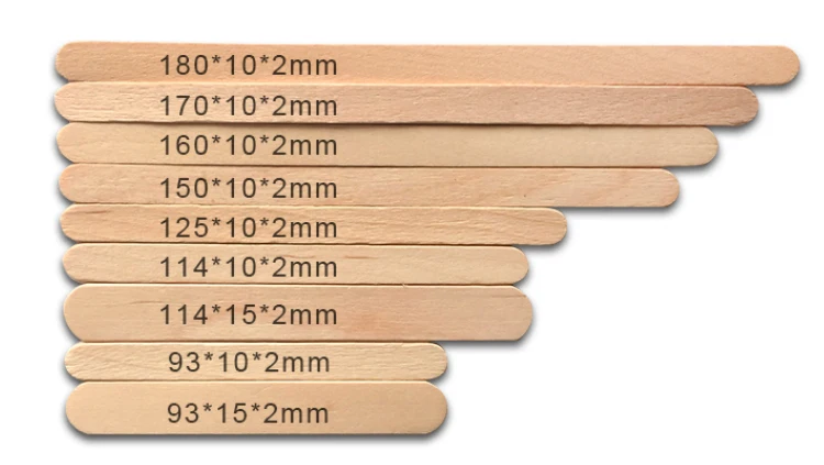 Environmental Protection Health Wooden Ice Cream Spoon Popsicle Sticks ...