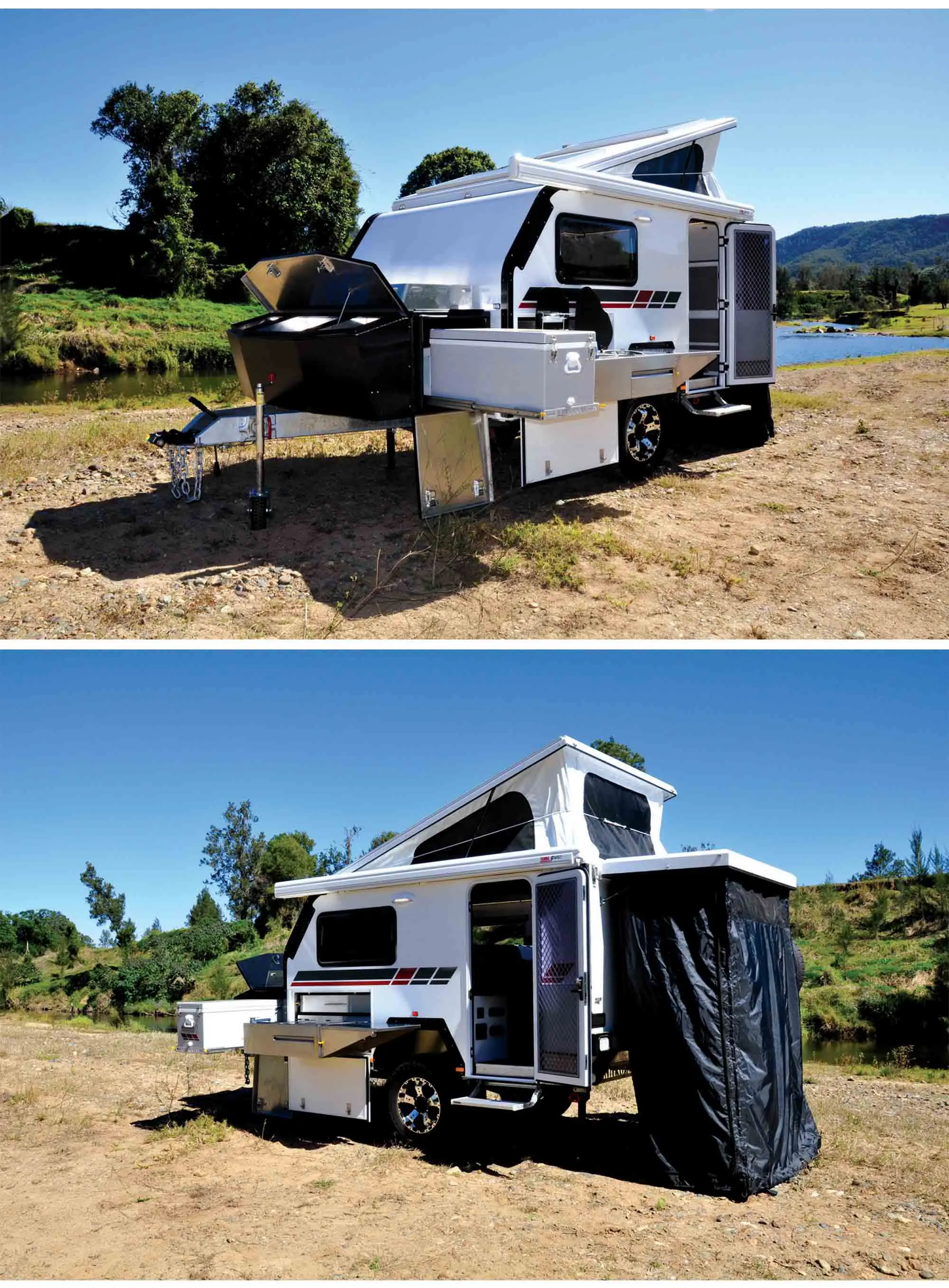 Manley Australian Standard Camper Trailer - Mobile off Road Caravan