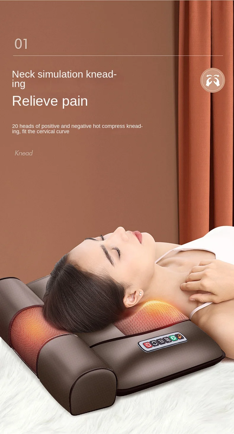 Electric Massage Mattress Air Pad - Full Body Relief