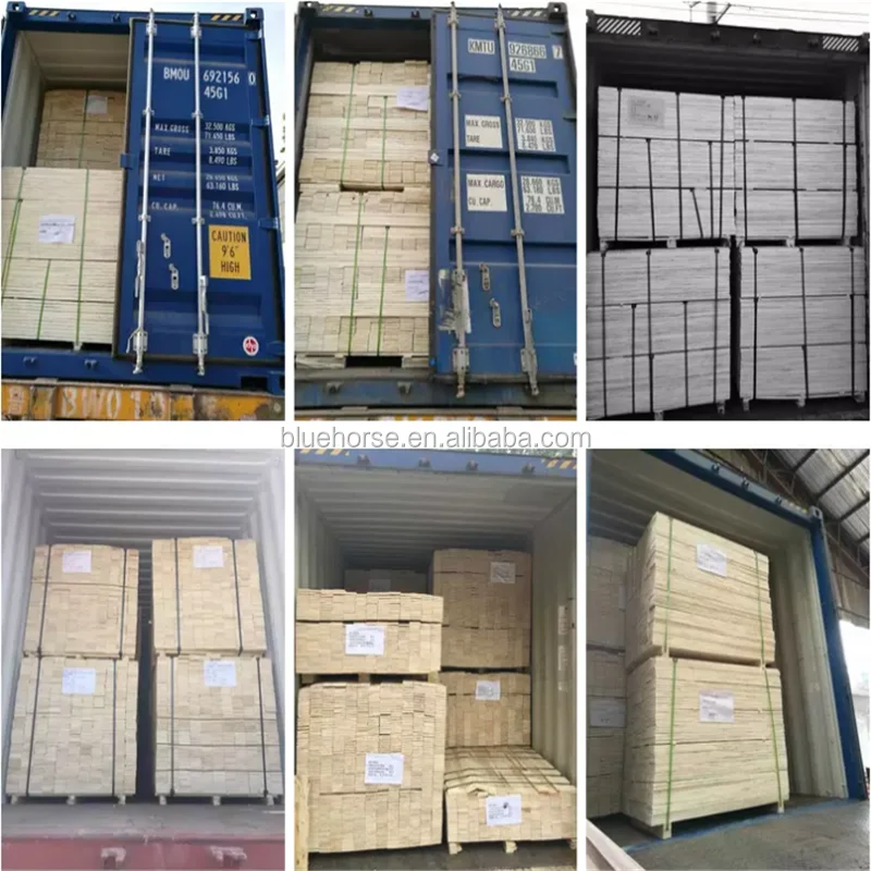 Eco-friendly Packing Grade Lvl /laminated Timber/pallet Wood For Making ...