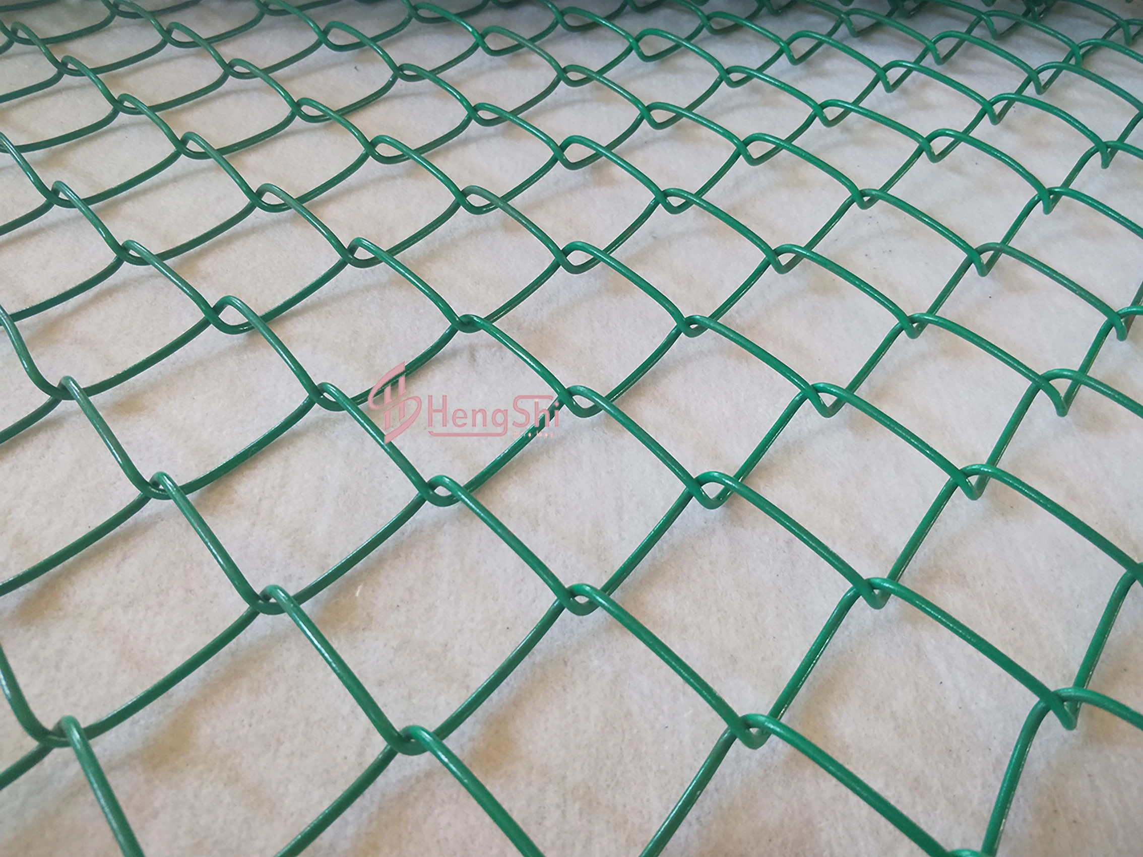 Cheap PVC Coated Diamond Wire Mesh Fence 100ft Chain Link Fence Roll ...