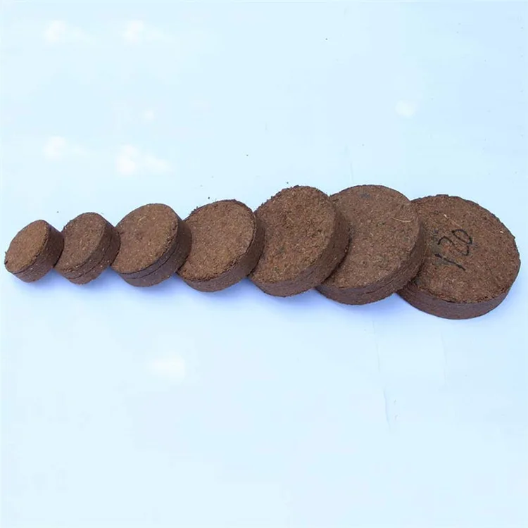 50mm Bingfeng Coco Peat Disc Pellets Seedling Soil Block Professional ...