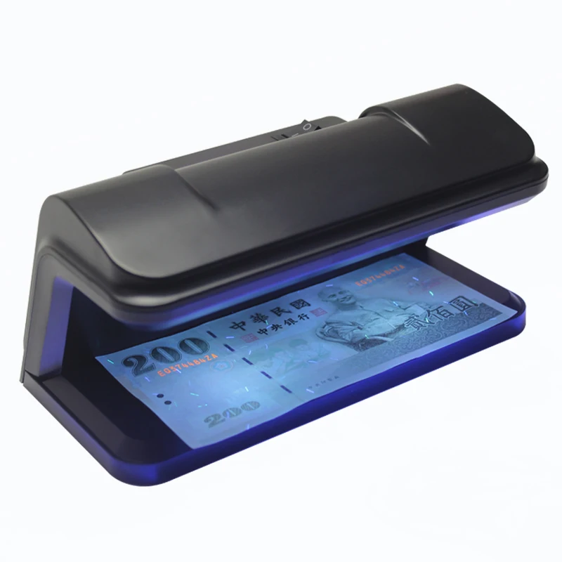 2 Led Uv Light Money Detector Fake Notes Detection High Efficient Cash ...